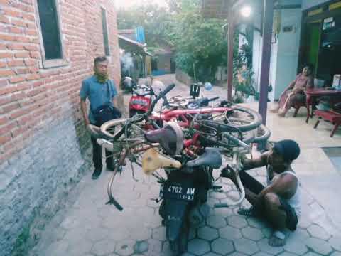 Berawal dari rosok.. Modif sepeda minion jadi indah & menarik