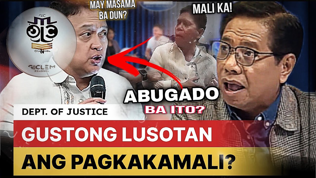KELAN PA NAGING JUDICIAL ANG DOJ? | DOJ USEC. TY NAGPAPALUSOT NALANG SA ...