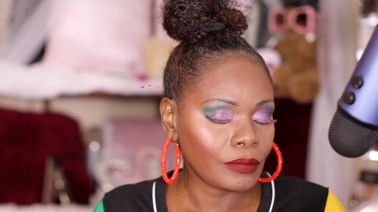 Makeup Transformation ASMR Fierce To Cute Chewing Gum - YouTube