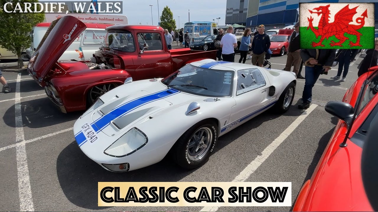 Classic in Cardiff Show from South Wales Classic Car Club - YouTube