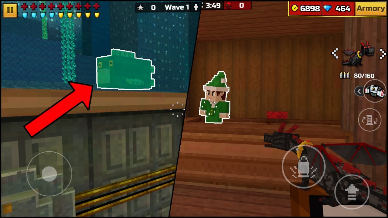 Top 5 Strangest Creatures In Pixel Gun 3D - YouTube