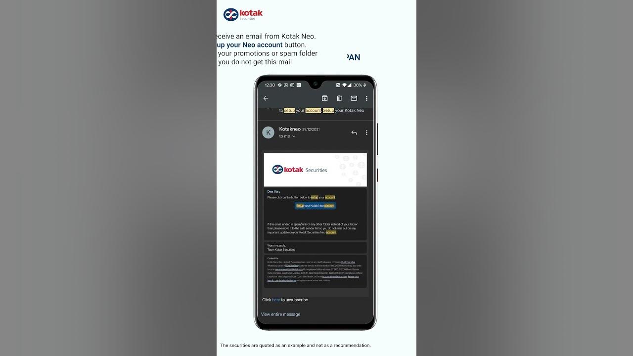 How to Set Up Your Kotak Neo Account - YouTube