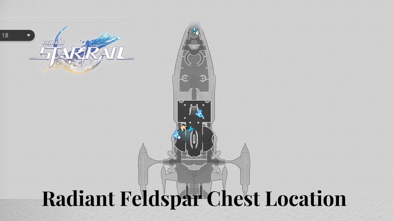 Honkai Star Rail | Radiant Feldspar Chest & Lordly Trashcan Locations ...