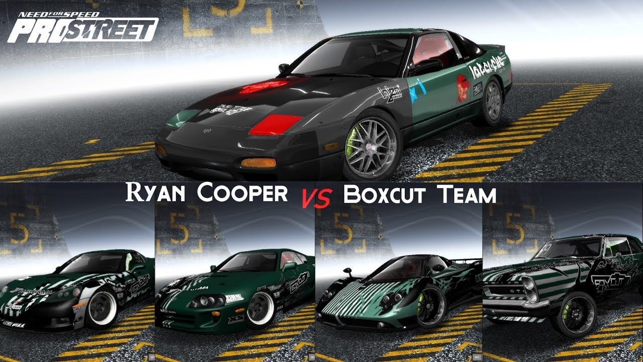 Ryan Cooper Vs Boxcut Team - NFS ProStreet - YouTube