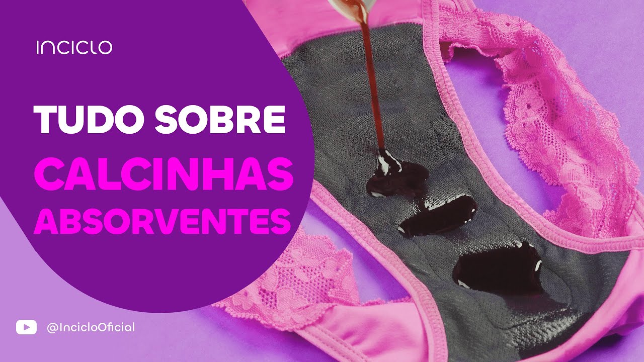 Calcinhas absorventes: como funcionam e benefícios - YouTube