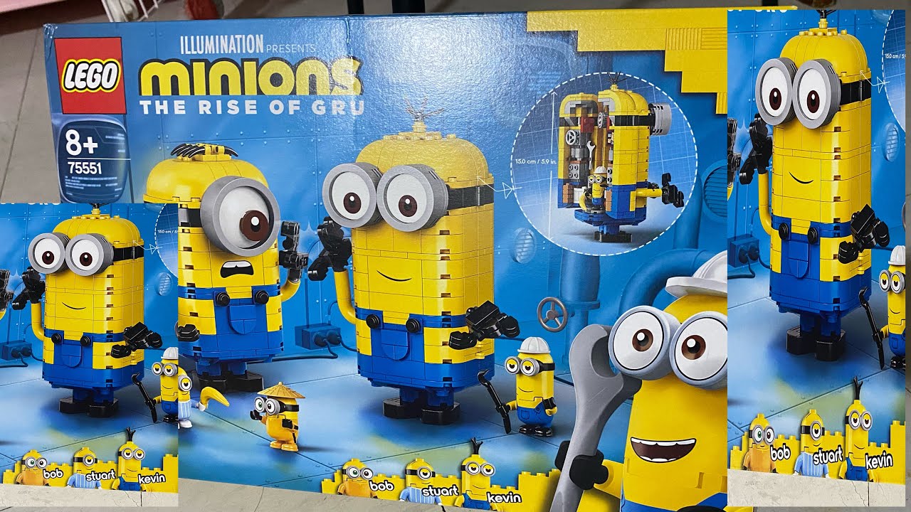 PART 1 MAY ALAGA BUILD THE LEGO MINIONS - YouTube