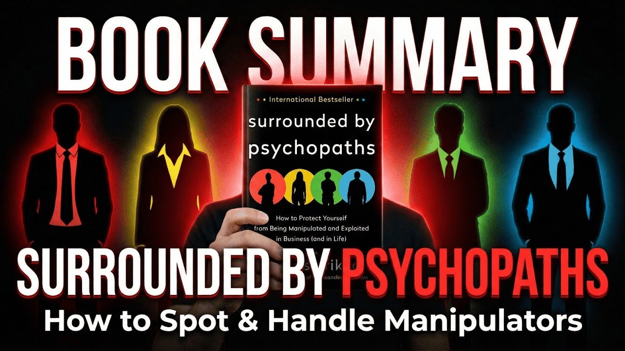 Surrounded by Psychopaths – Thomas Erikson | Book Summary - YouTube