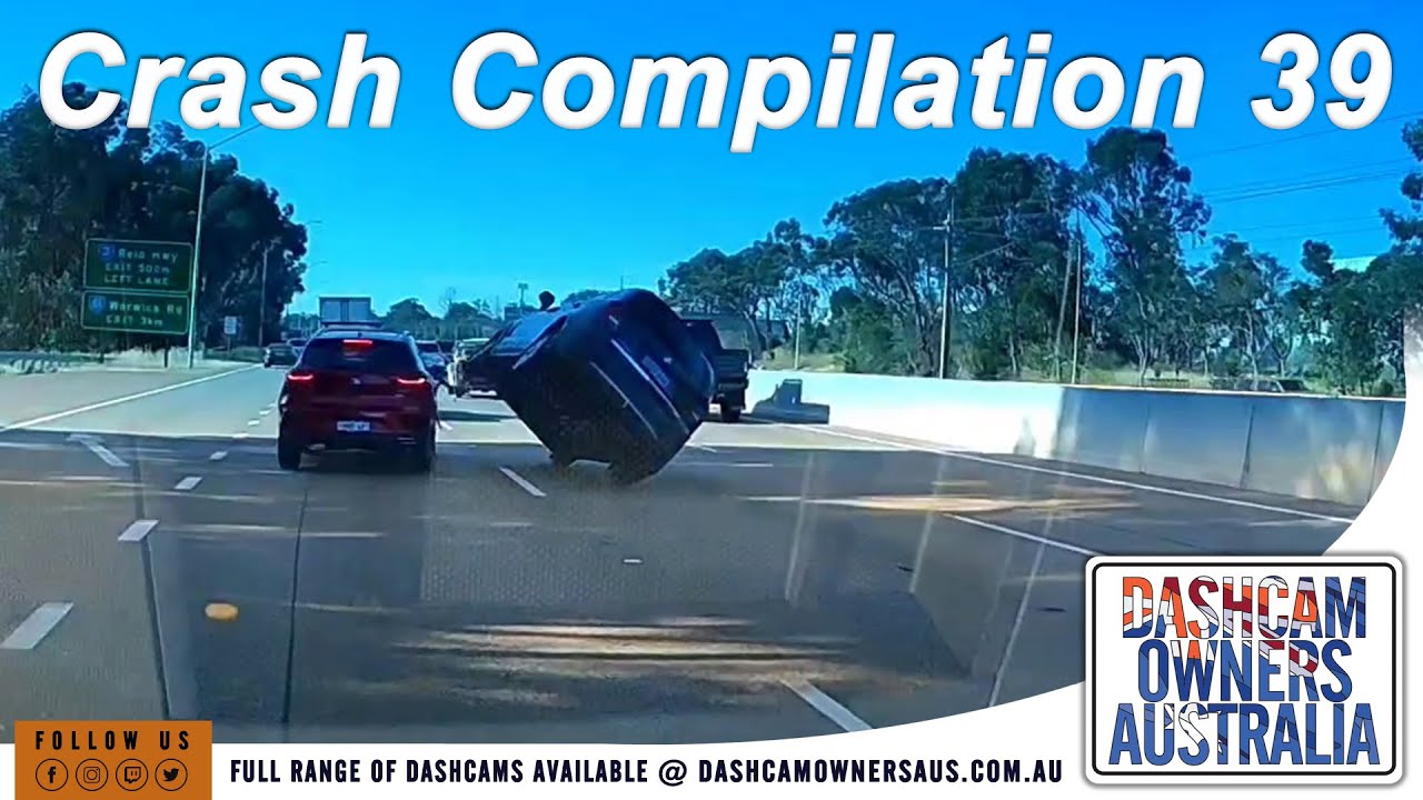 Australian Car Crash / Dash Cam Compilation 39 - YouTube