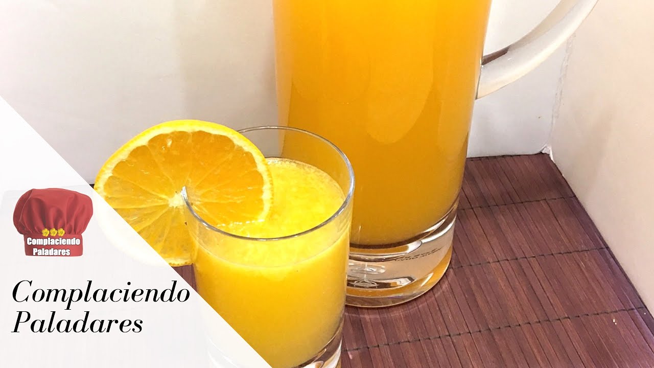 Naranjada Refrescante | Orangeade Beverage - YouTube