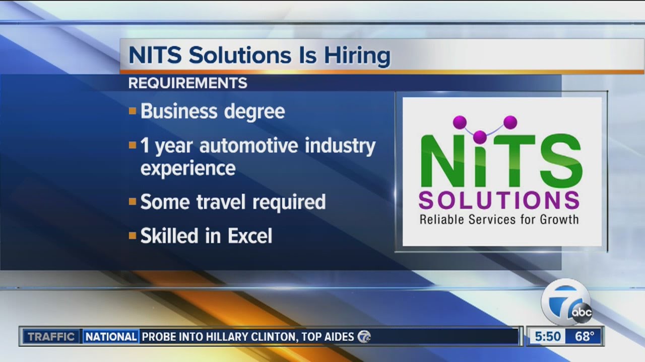 Workers Wanted: NITS Solutions is hiring - YouTube