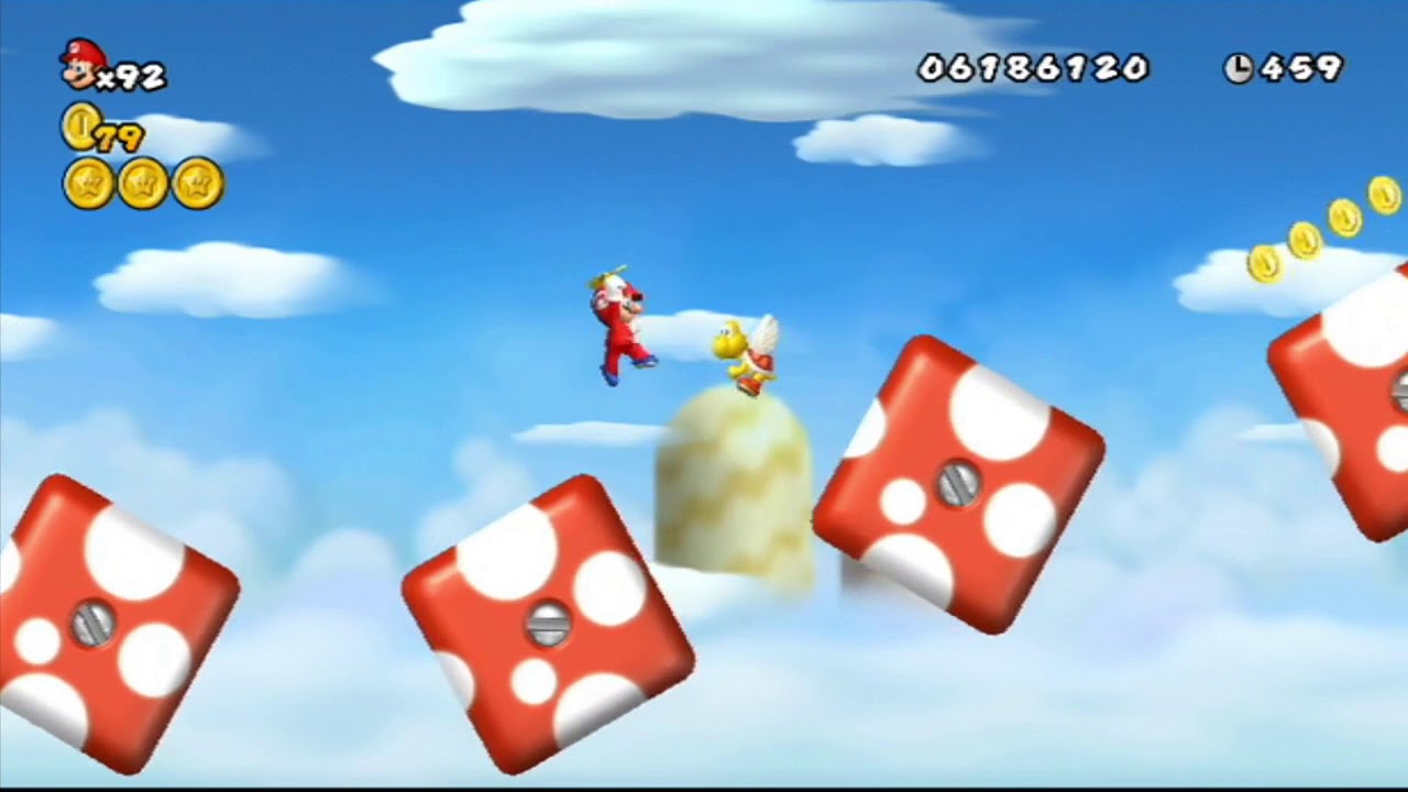 1-5 New Super Mario Bros Wii Speed Run - YouTube