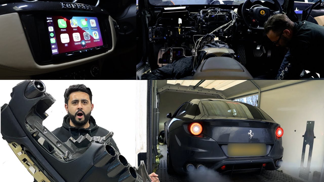 Ferrari FF - Apple Car play & Android Auto - Factory Look Epic Sound ...