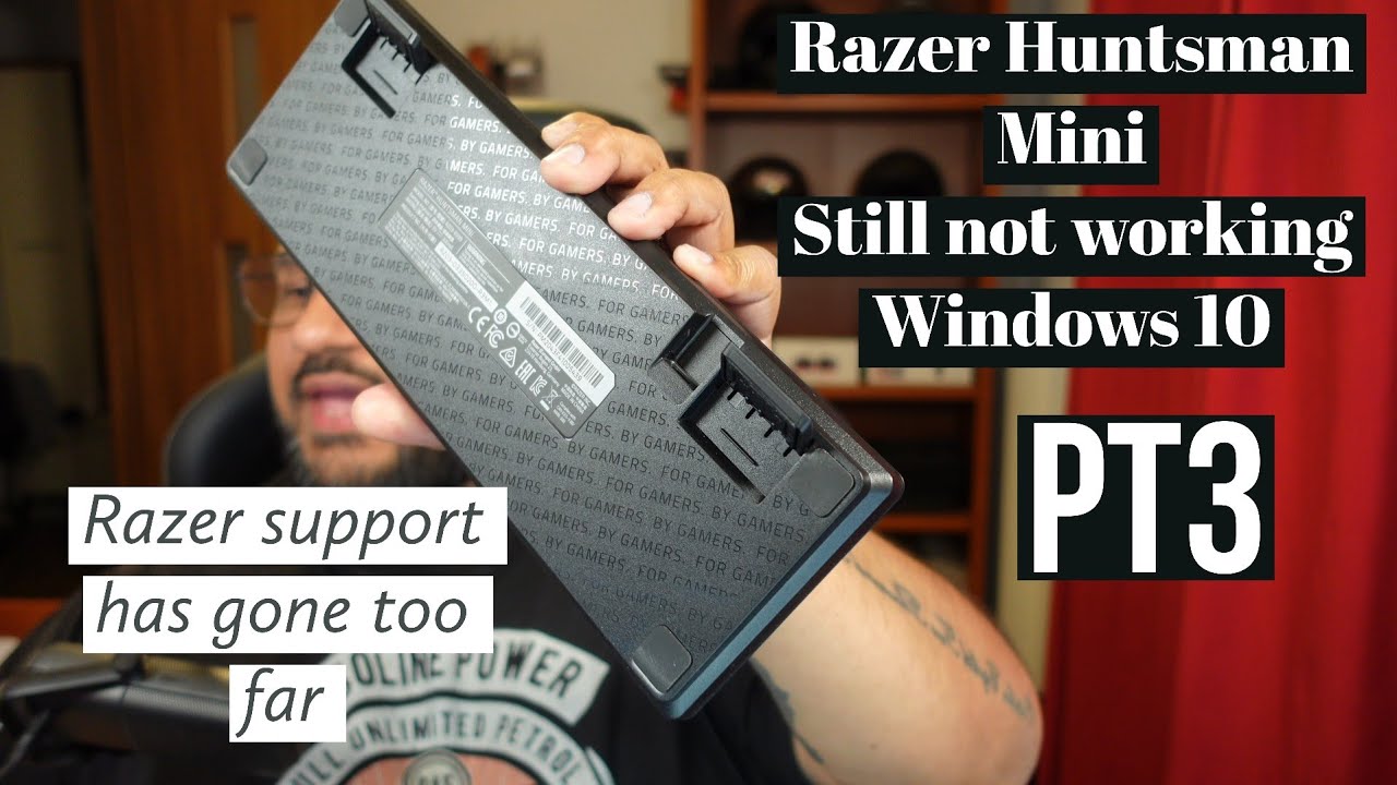 Razer Huntsman Mini Broken on Windows 10 PT 3 - YouTube