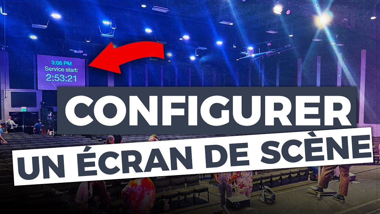 Comment configurer un écran de scène sur Propresenter | Stage display ...
