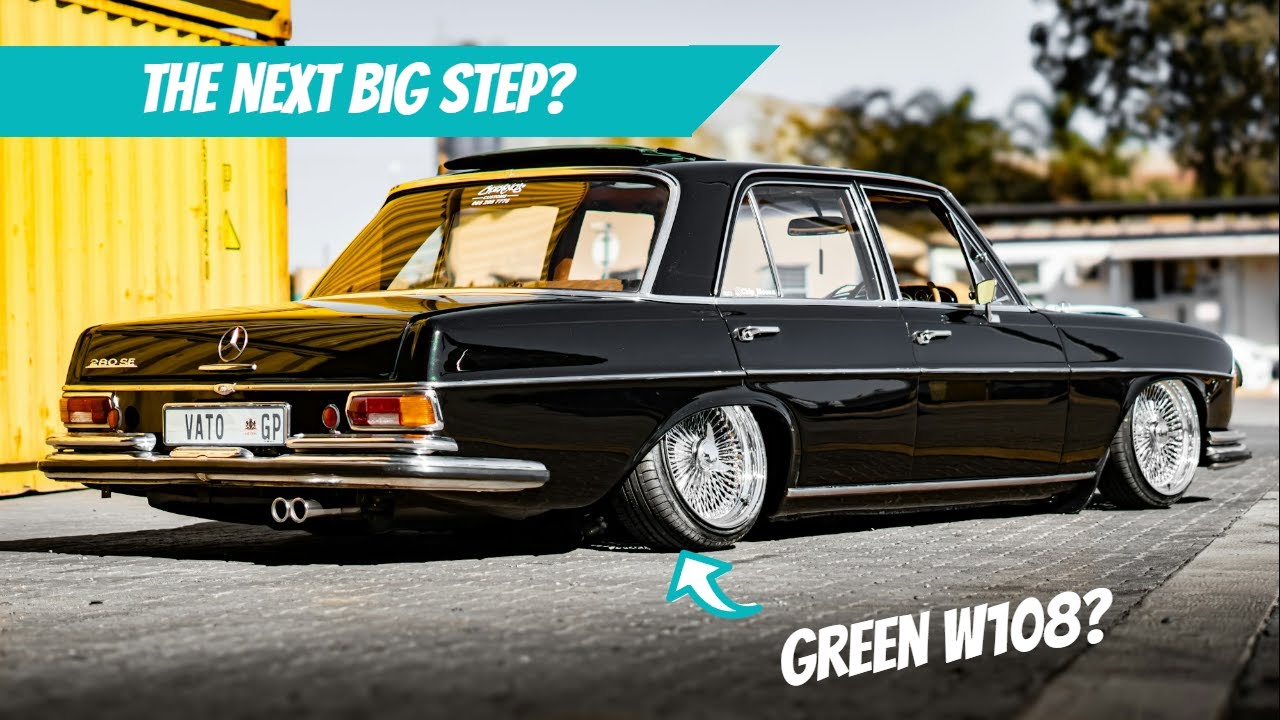 Our CUSTOM GREEN W108 has FINALLY returned from the UK! - YouTube