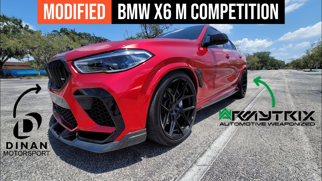 Insane Power Unleashed! 2021 BMW X6M Competition Review with Jaw ...