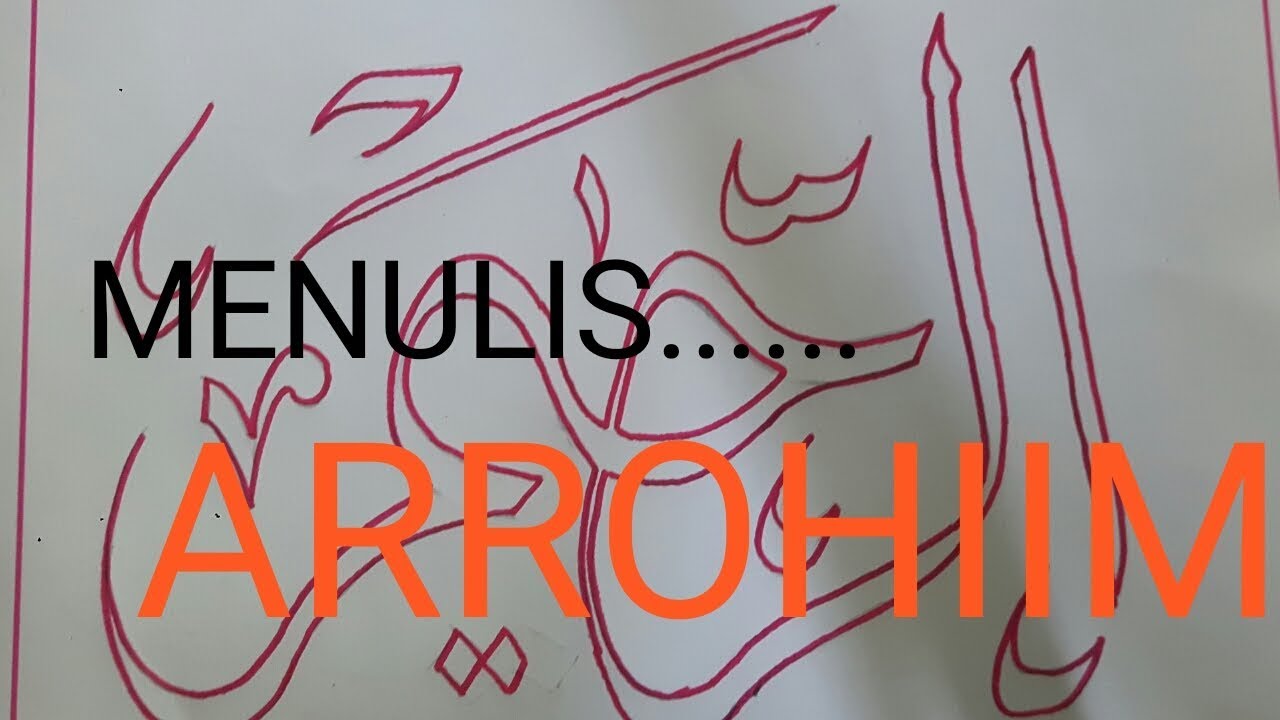 DOUBLE PENCIL CALLIGRAPHY TUTORIAL - YouTube