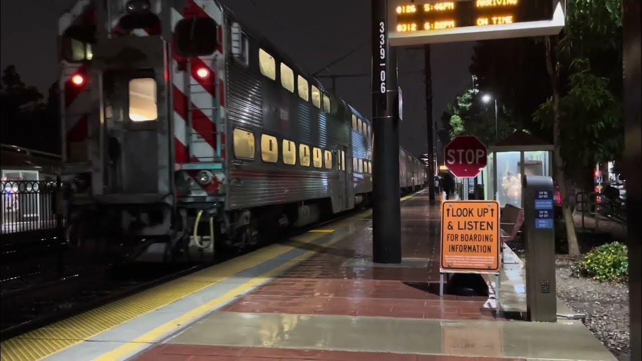 The Complete Caltrain Evening Rush Hour at San Antonio on November 17, 2023 - YouTube