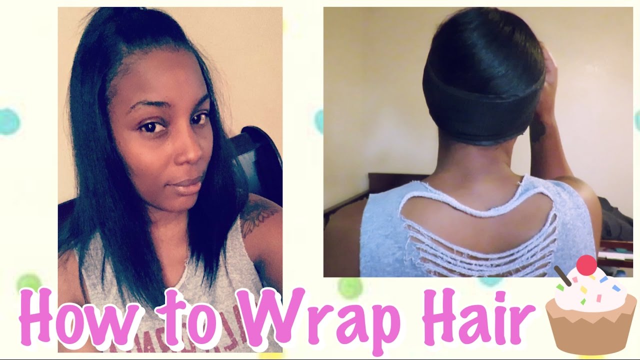 How to Maintain Straight Hair |Wrap Hair - For Beginners - YouTube