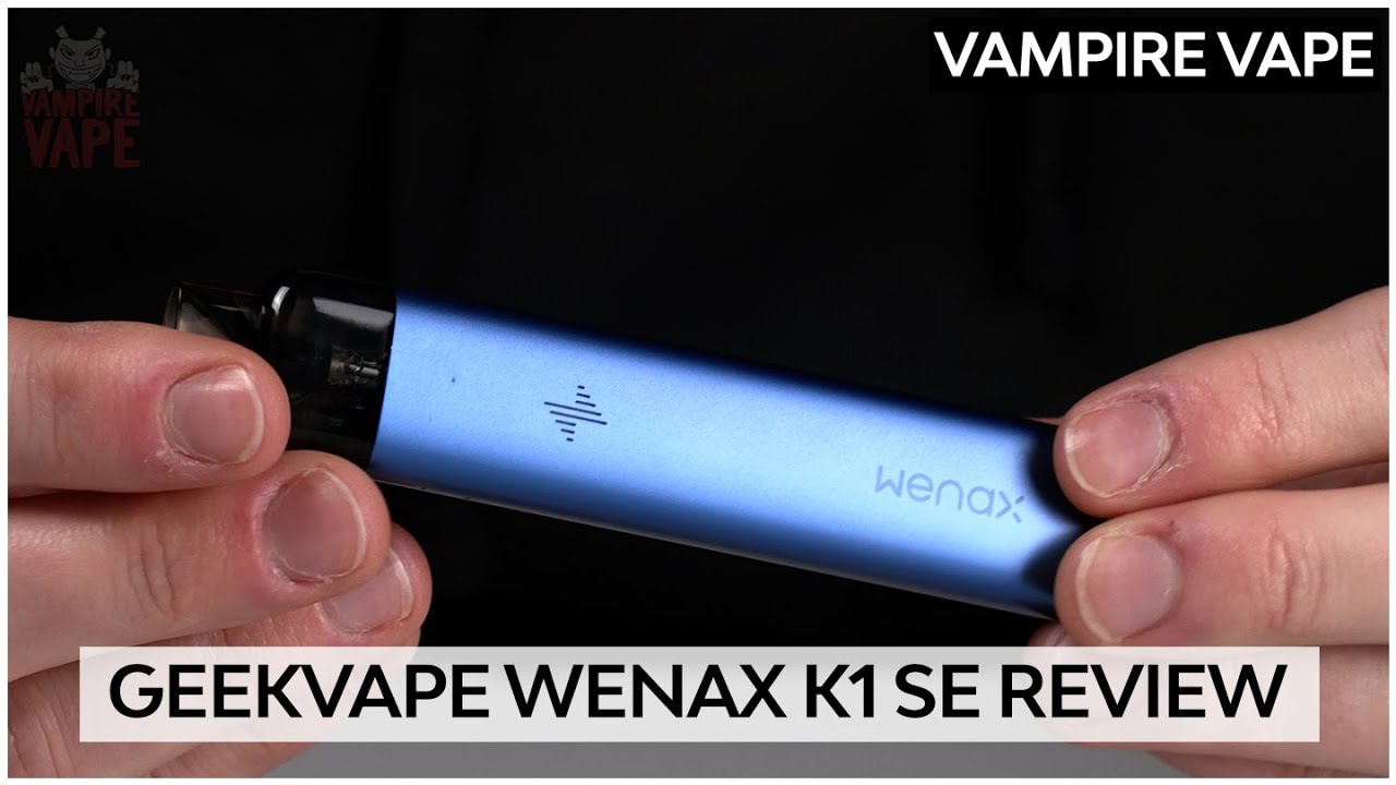 Geek Vape Wenax K1 SE Kit Review - YouTube