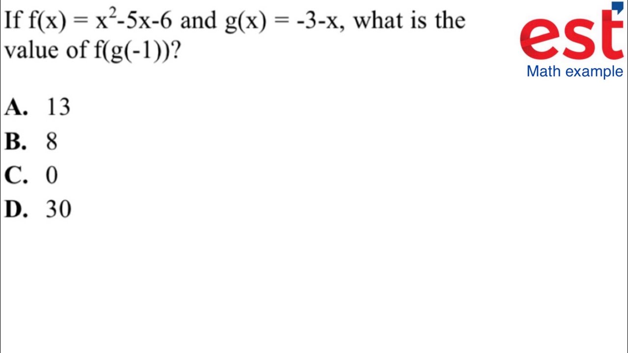 Functions example (EST October 2020) - YouTube