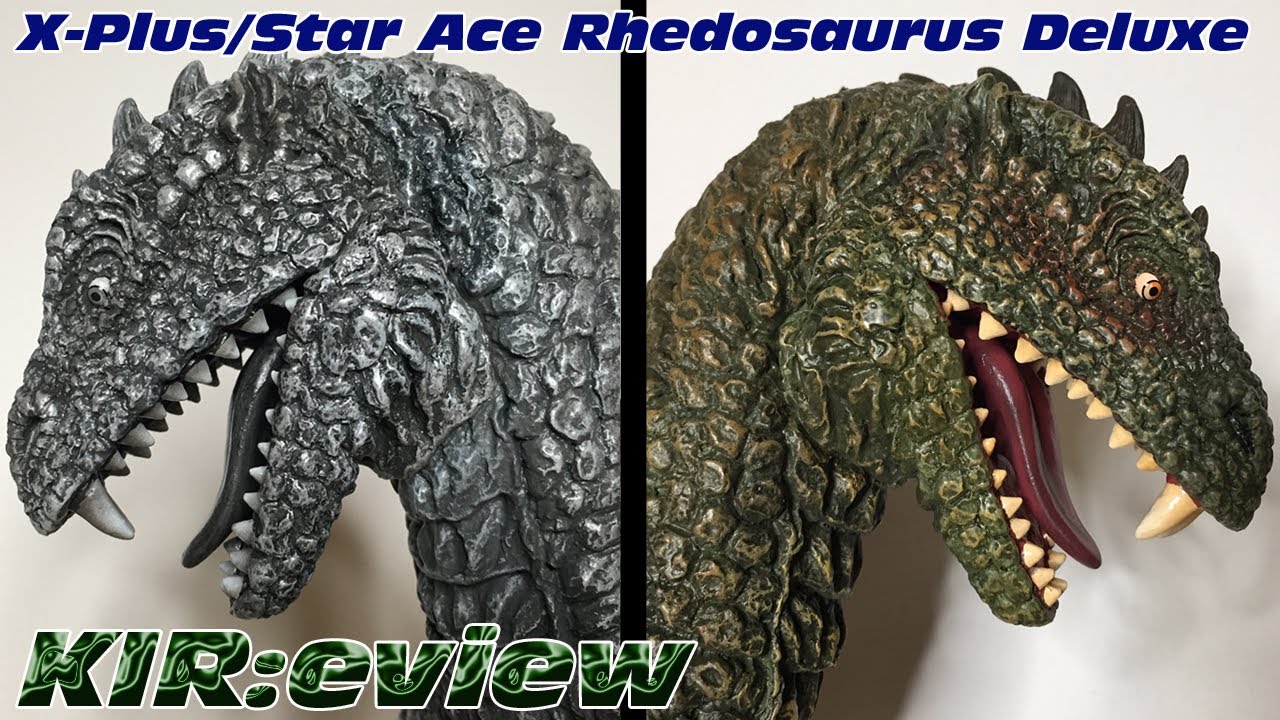 KIR:eview #64 - X-Plus/Star Ace Rhedosaurus Color and B&W Deluxe ...