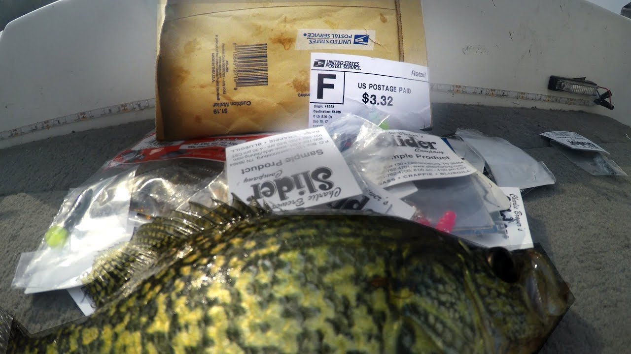 Crappie Fishing Mail UNBOXING | Fan mail unboxing - YouTube