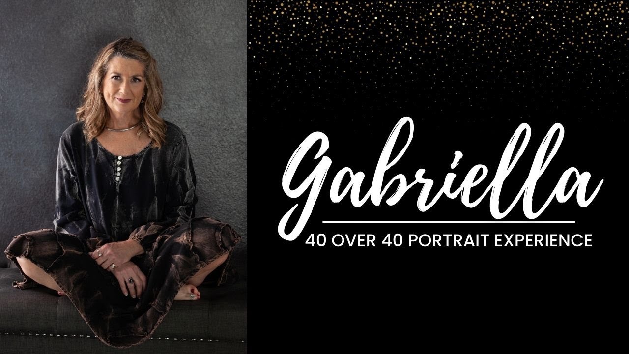 Behind the Portrait: A 40+ Heart to Heart with Gabriella - YouTube