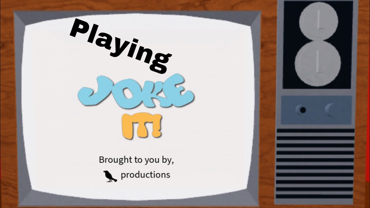 Playing Joke It (Roblox) - YouTube
