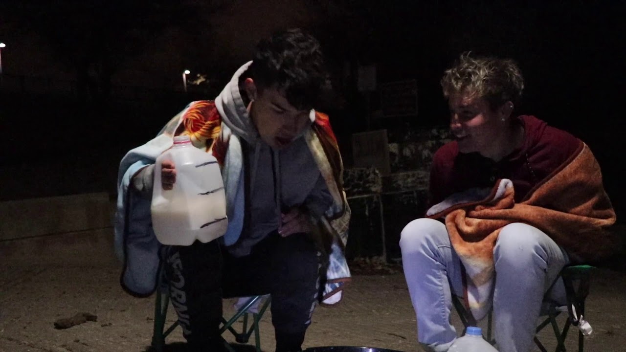 Milk Challenge Puke Warning Youtube