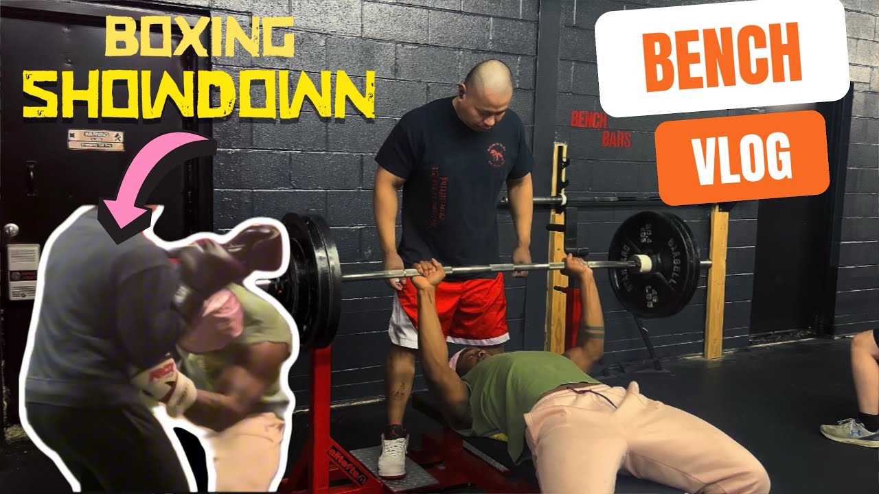 BENCH VLOG PT 1. 1v1 BOXING MATCH AND THINGS GET HEATED. - YouTube