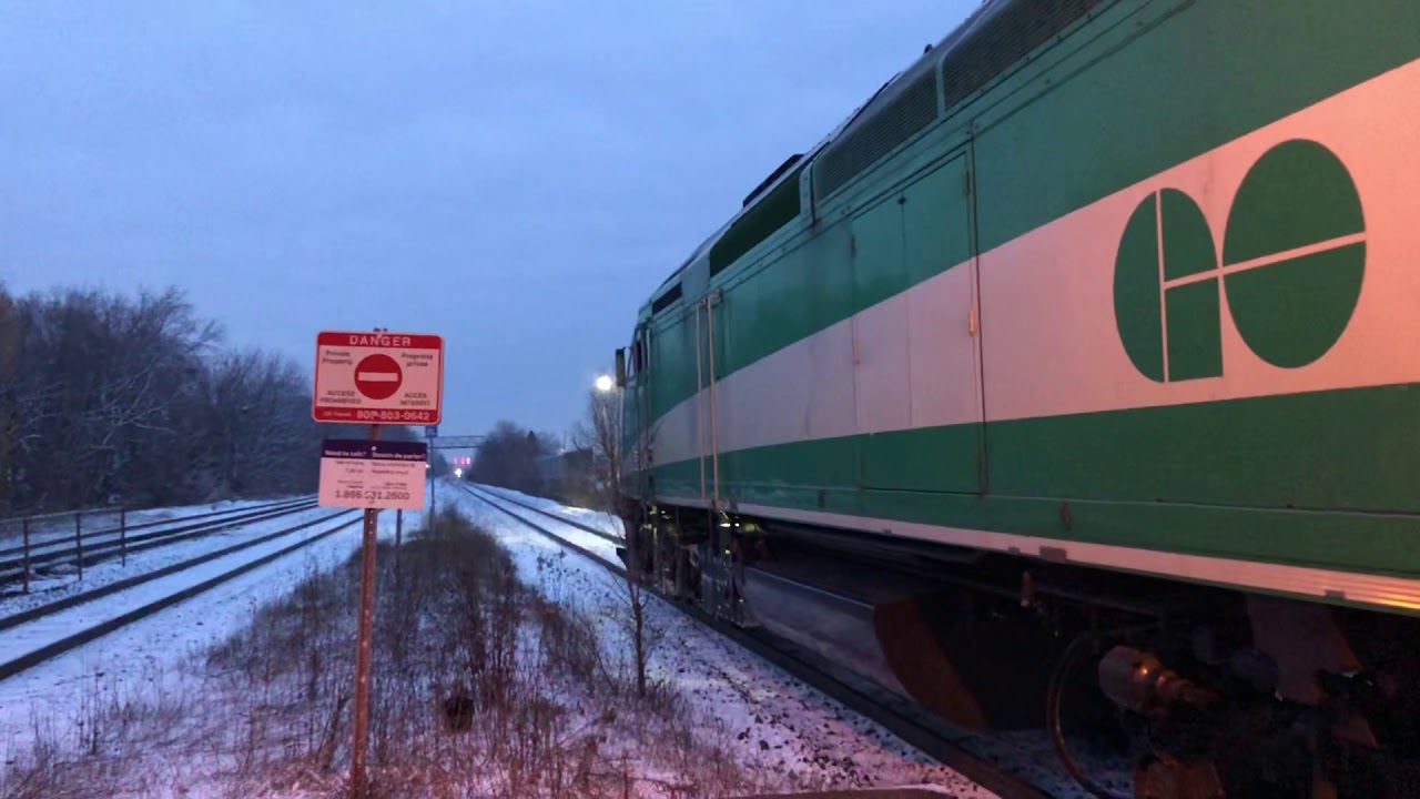 Go Train 620 Burlington go station (Nice Driver) - YouTube