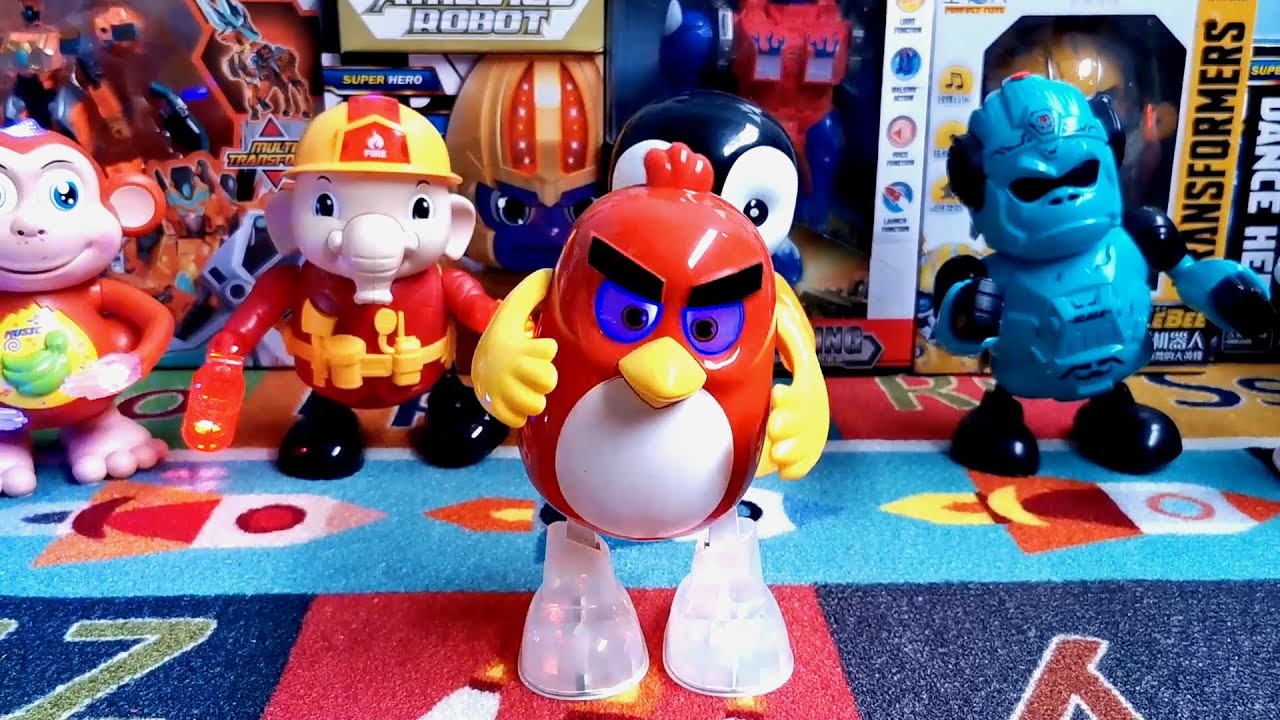 Angry Birds Friends Dancing Robot - YouTube