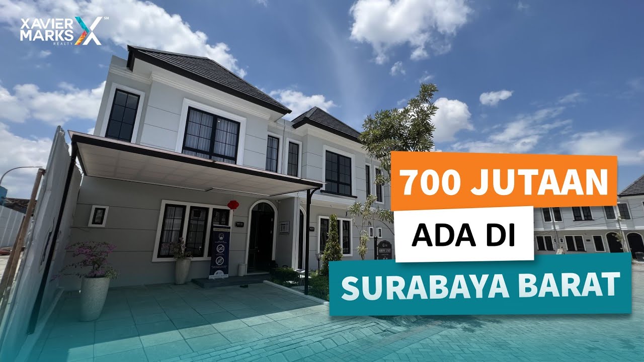 RUMAH 700 JUTAAN SURABAYA BARAT!!! Mansion Nine - YouTube