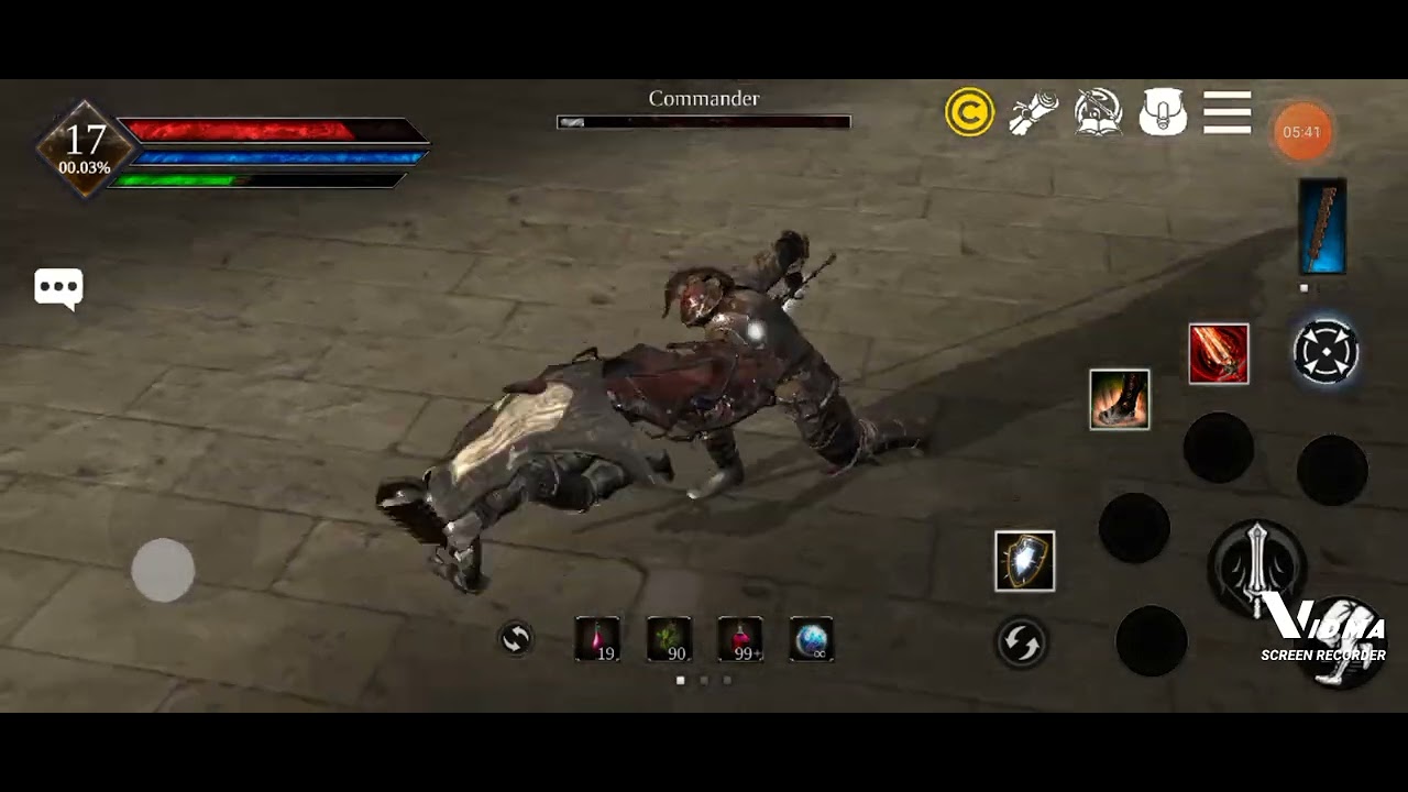 [Way of Retribution Awakening] Defeating updated commander at level 17 ...