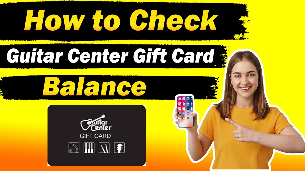 Easiest Way to Check guitar center gift card balance [ Updated Method ...