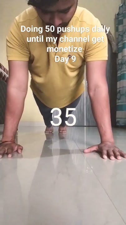 Day 10 50 pushups daily #challenge #workout #fitness #calisthenics #exercise #gym #health - YouTube