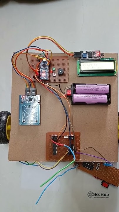 Smart trolley for super markets using Dynamic system #arduino #circuit ...