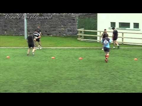 Rugby Coach: Evasion 1 - Side Step - YouTube