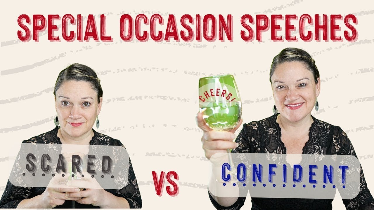 How to Give a Great Toast: Special Occasion Speeches - YouTube