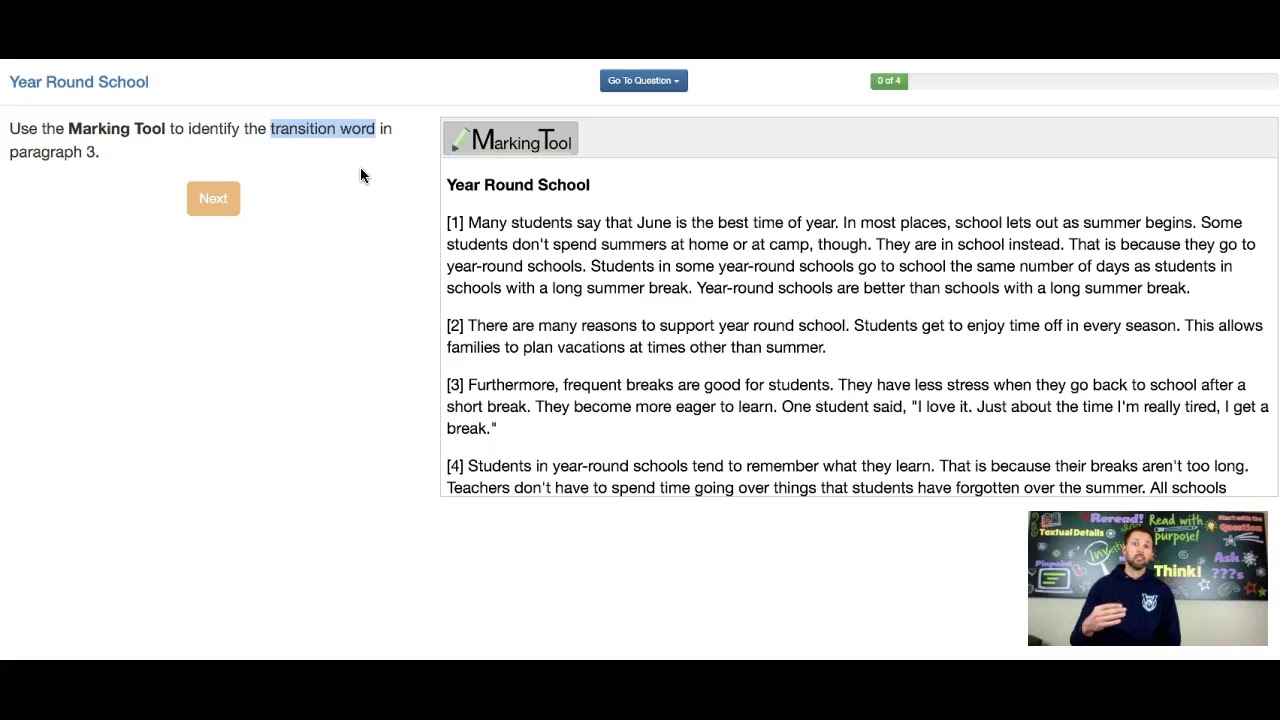 Transitional Language Lesson - YouTube