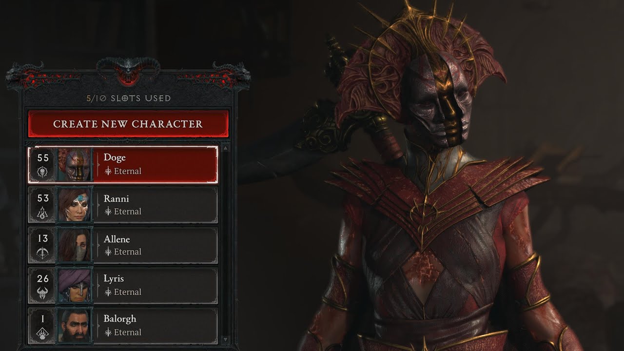 Triune Apostate Showcase - Diablo 4 Necromancer [4K] - YouTube