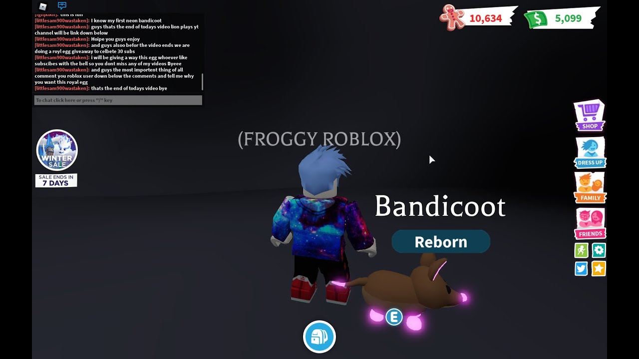 making a Neon Bandicoot In Adopt me - YouTube