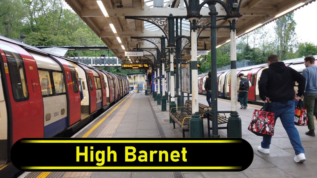 Tube Station High Barnet - London 🇬🇧 - Walkthrough 🚶 - YouTube