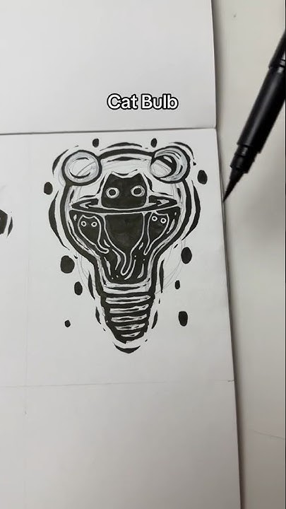 Cat Bulb 🖤 #shorts - YouTube