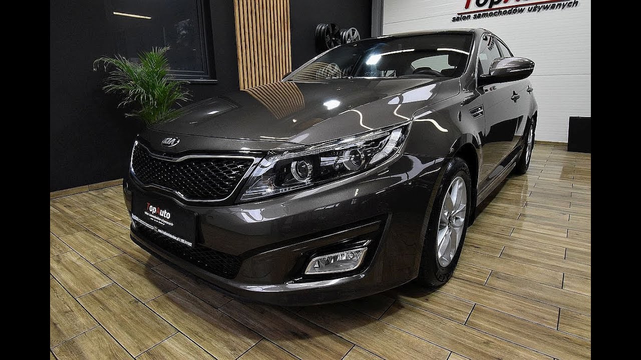 TopAuto Salon Samochodów Używanych prezentacja Kia Optima - YouTube