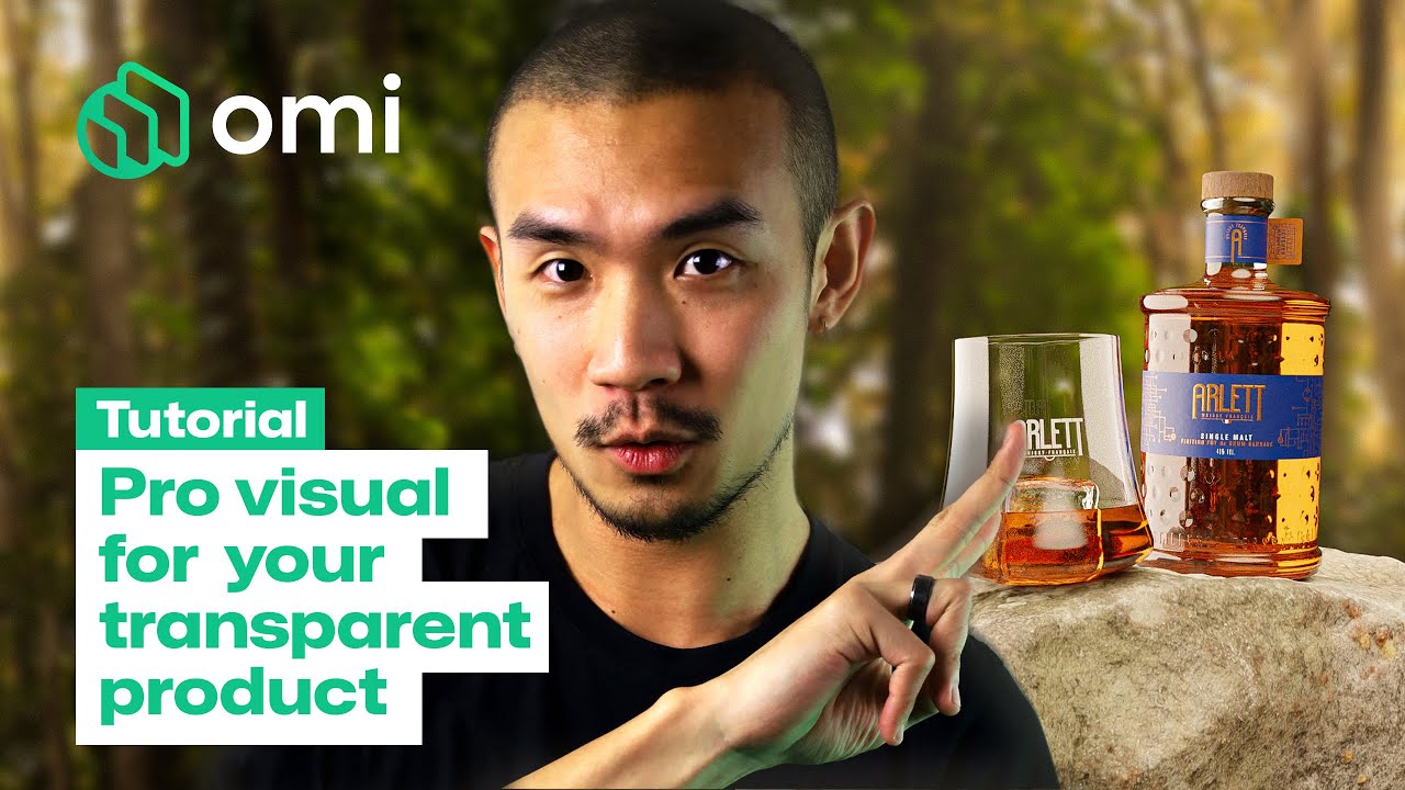 Create professional visual for your transparent products - YouTube