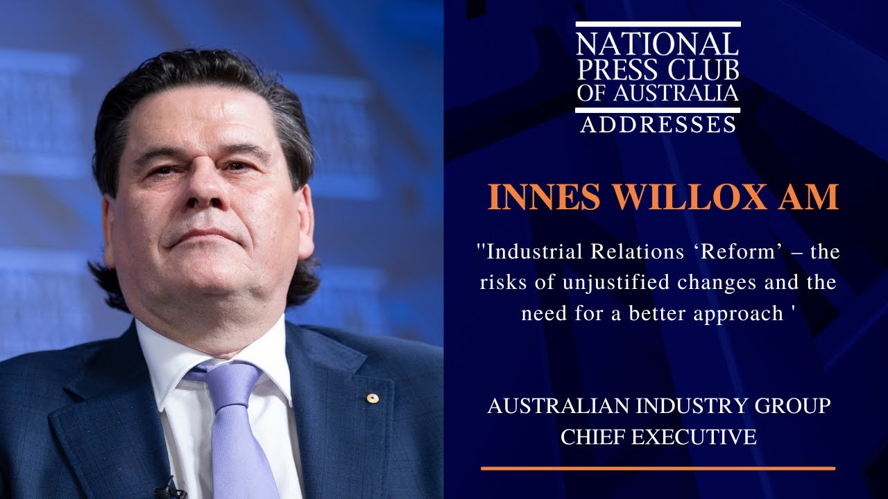 IN FULL: Innes Willox AM Addresses the National Press Club of Australia ...
