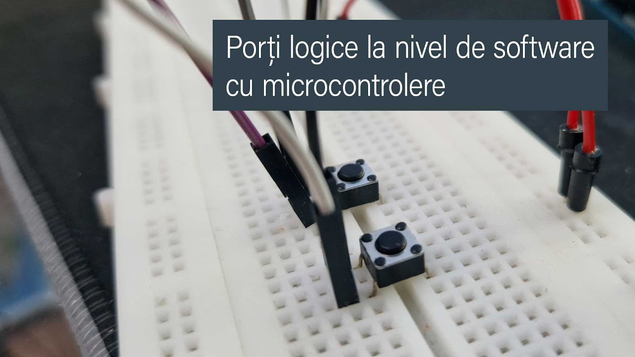 Porți logice la nivel de software cu microcontrolere [8] - YouTube