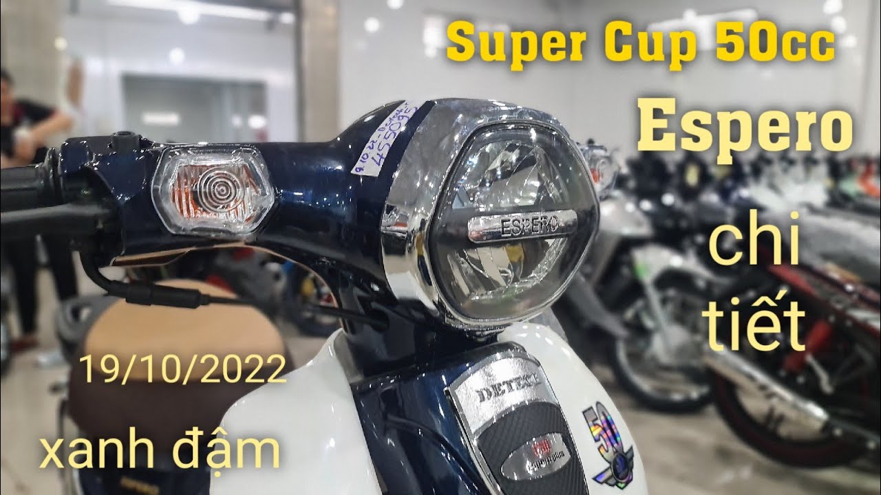Chi tiết Super Cup 50 Espero 2022 màu xanh dương đậm +giá ngày 19/10 ...